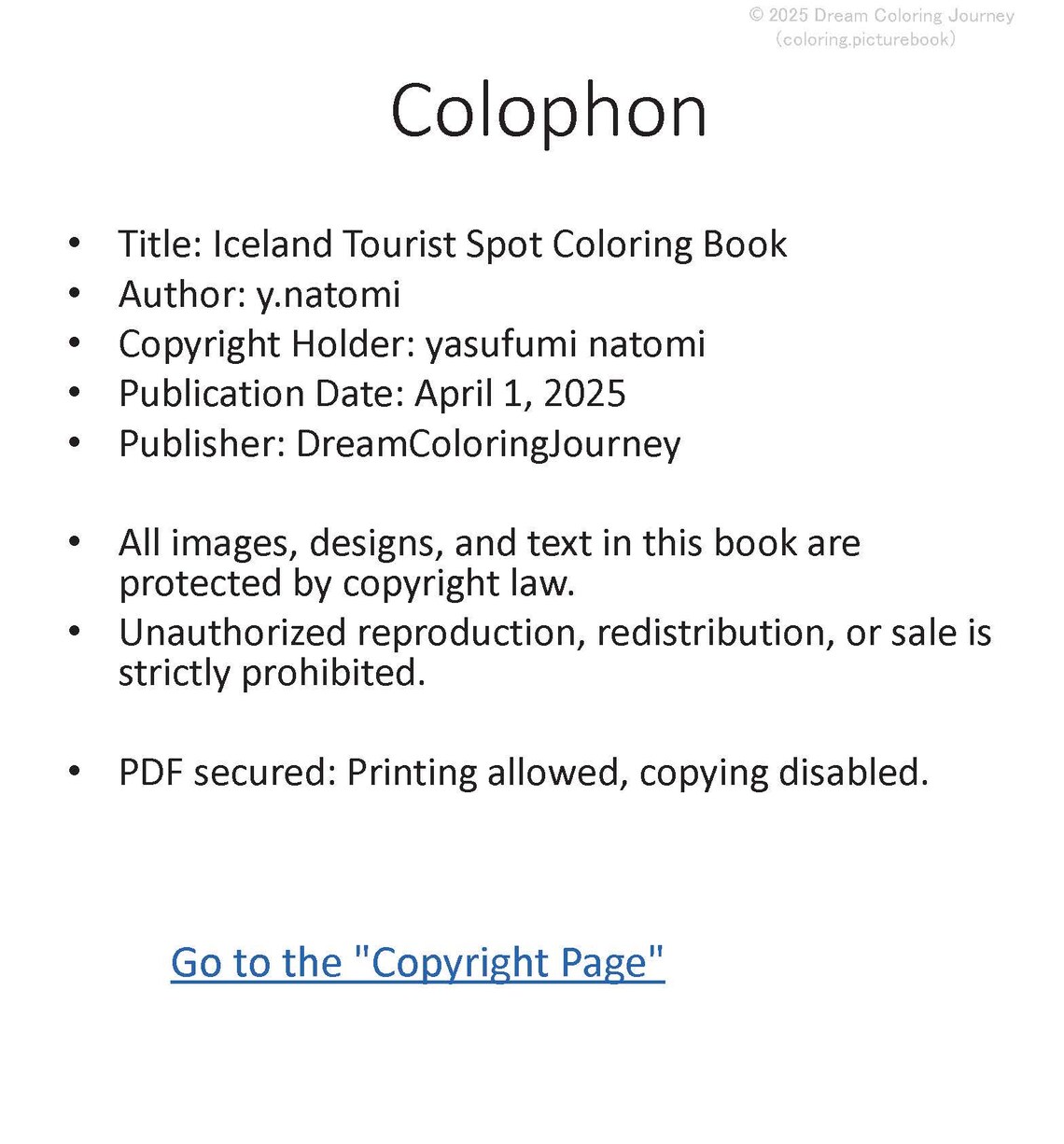 Iceland Tourist Spot Coloring Book -- Digital Download - Etsy