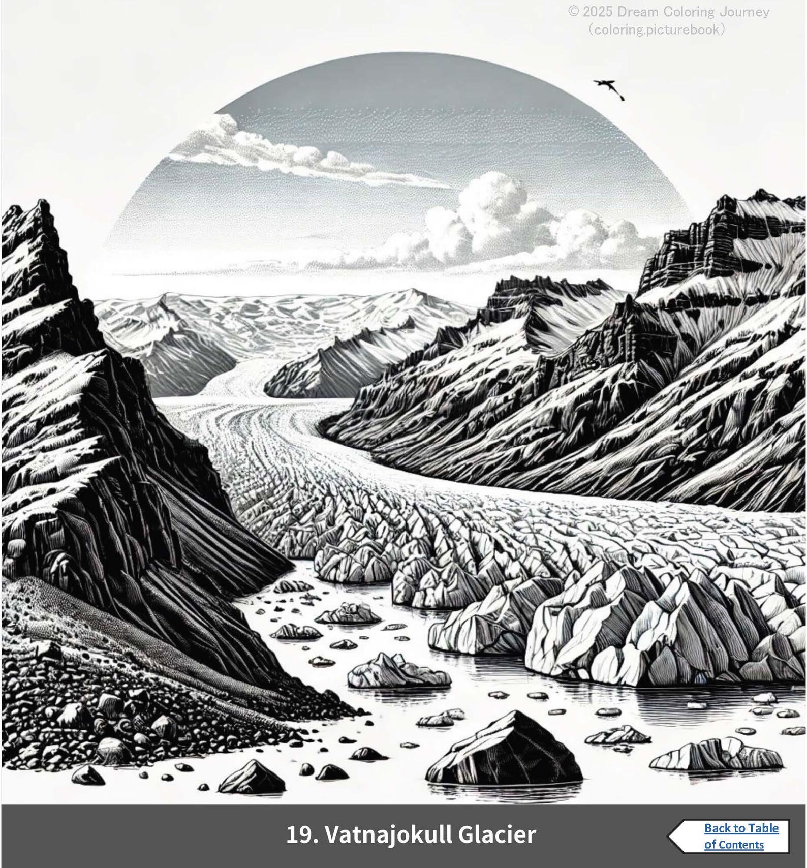 Iceland Tourist Spot Coloring Book -- Digital Download - Etsy