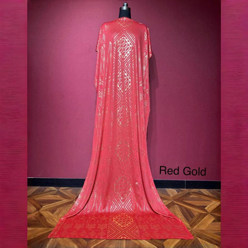 Vintage Style Faux Assuit Foil Print Shawl - Belly Dance Costume - Etsy