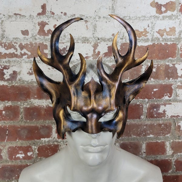 Deer Mask - Etsy