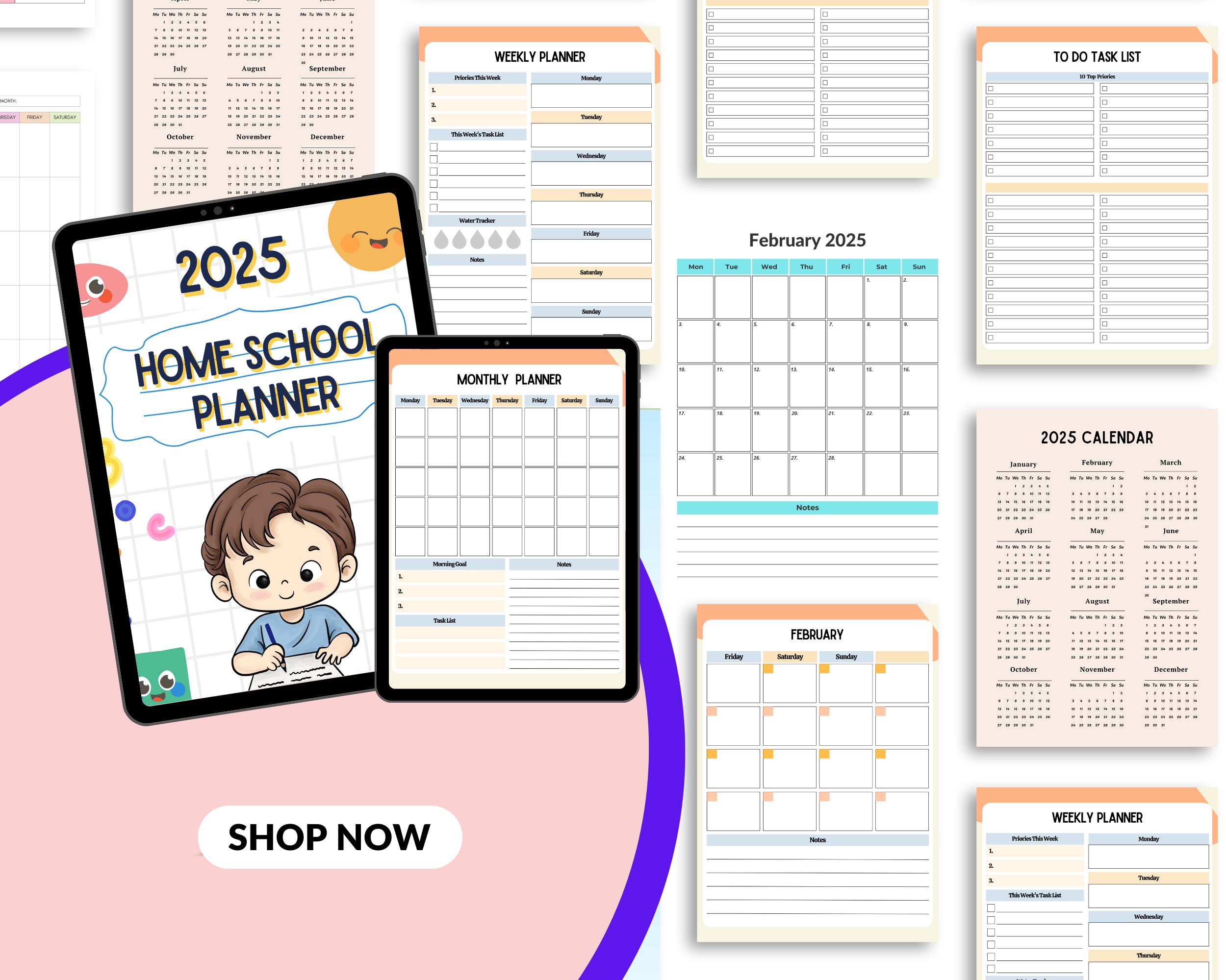 Printable Homeschool Planner Printable | PDF | Homeschool Binder ...