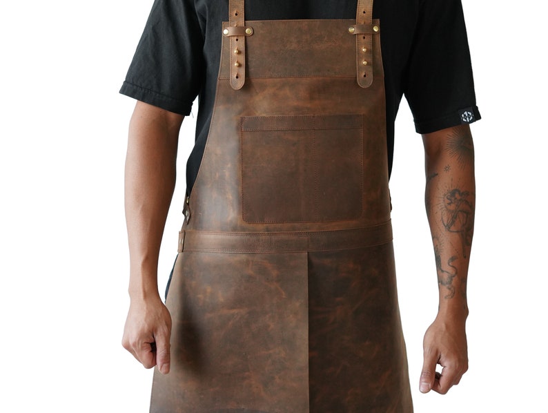 Leather Apron With Split Leg Design for Metalwork Carpentry - Etsy