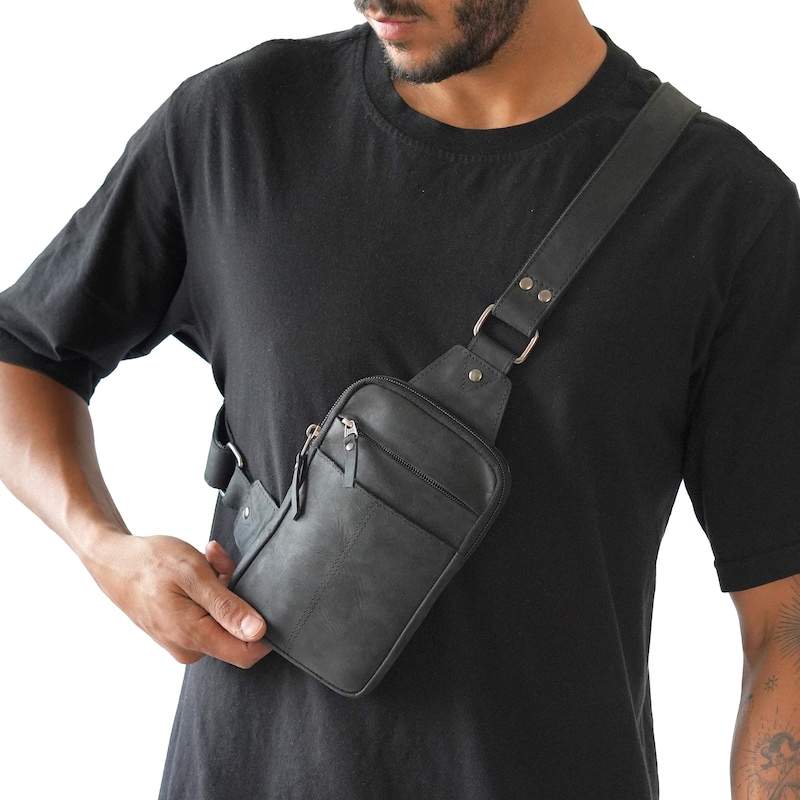 Cross Body Bags Men Small - Etsy