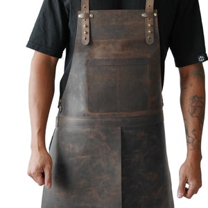Leather Apron With Split Leg Design for Metalwork Carpentry and ...