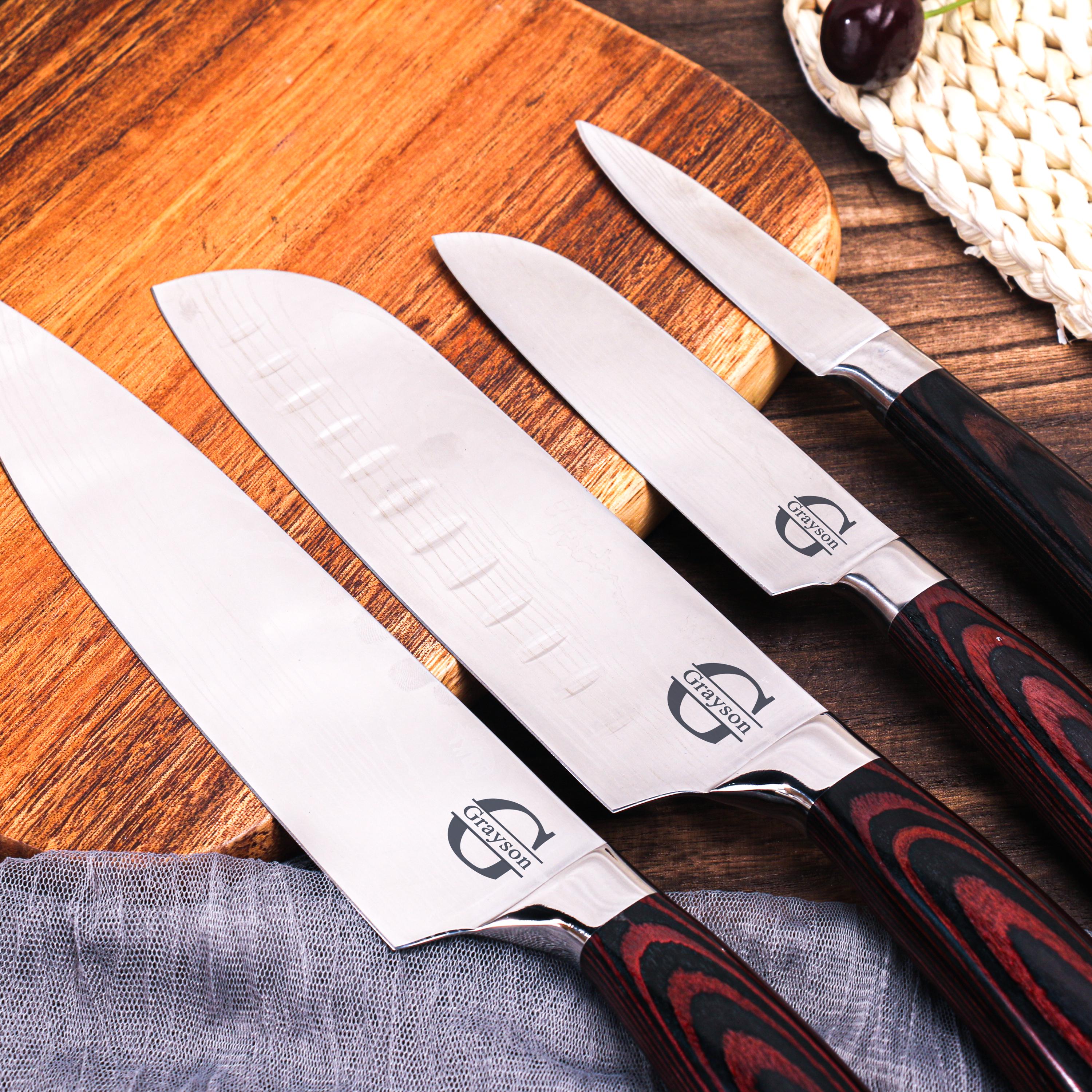Personalized CHEF KNIFE SET | Custom Engraved Kitchen Cooking | Home ...