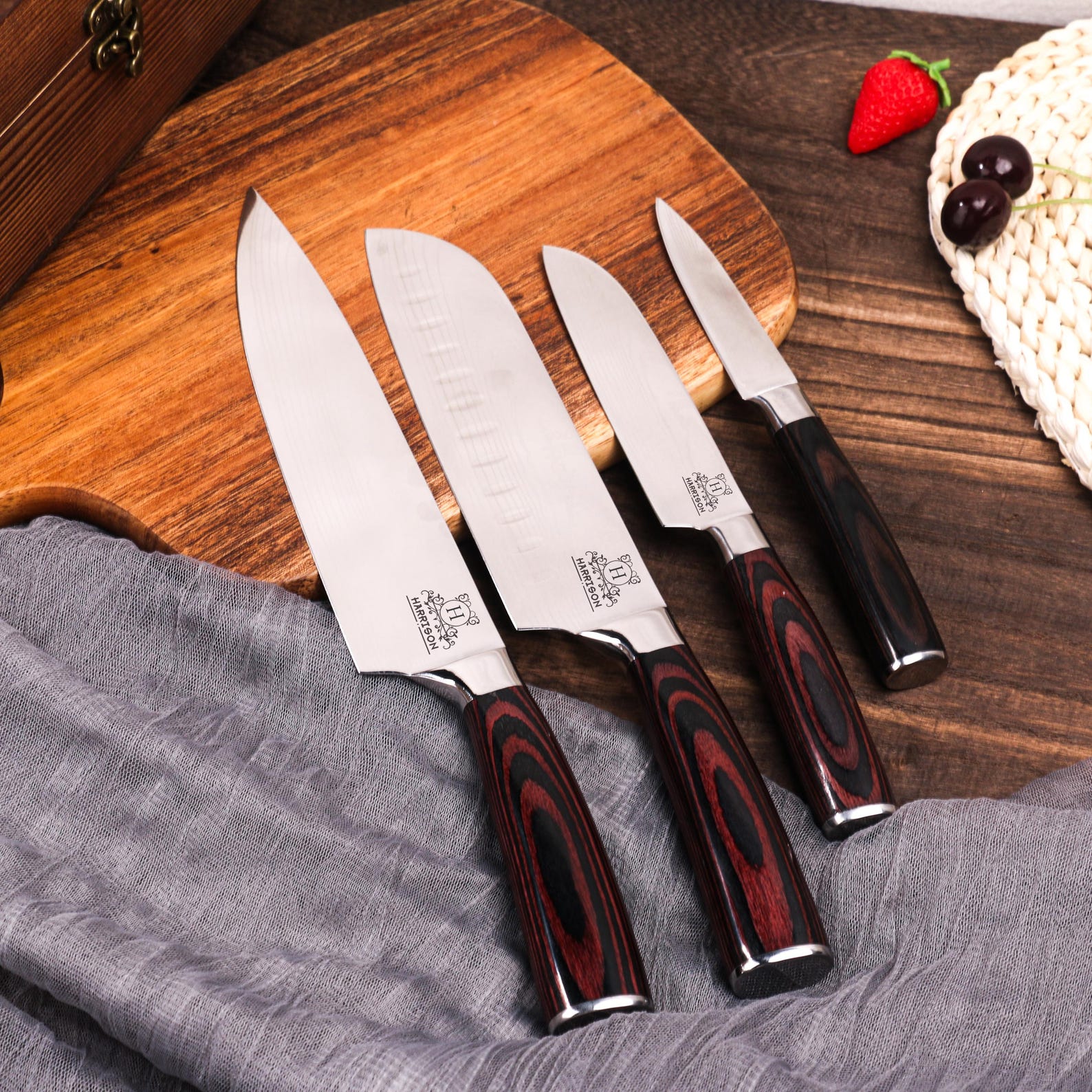 Personalized CHEF KNIFE SET | Custom Engraved Kitchen Cooking | Home ...