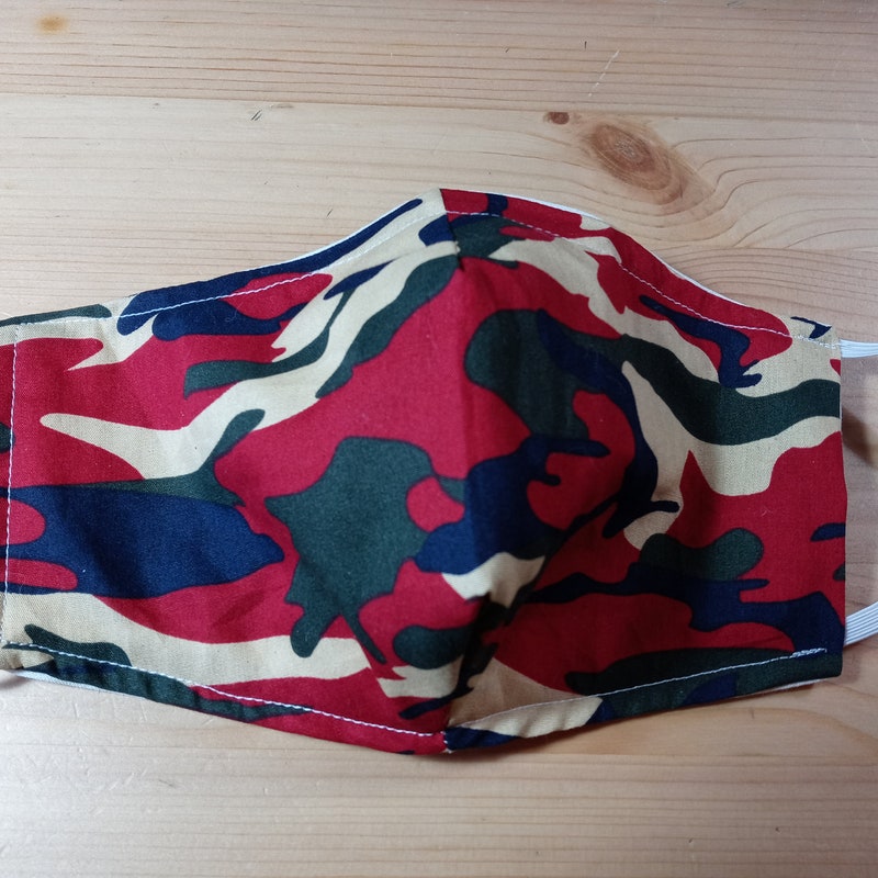 Camo Face Mask - Etsy