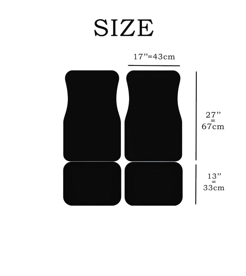 Custom Car Mats: Full Set, Durable, Washable - Etsy