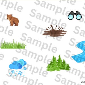 Going on a Bear Hunt Visual - Etsy