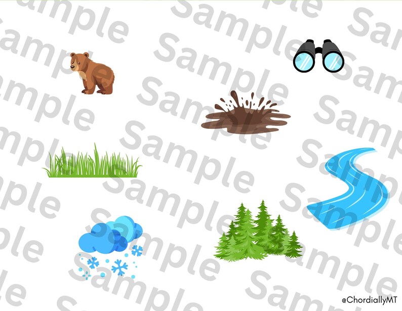 Going on a Bear Hunt Visual - Etsy