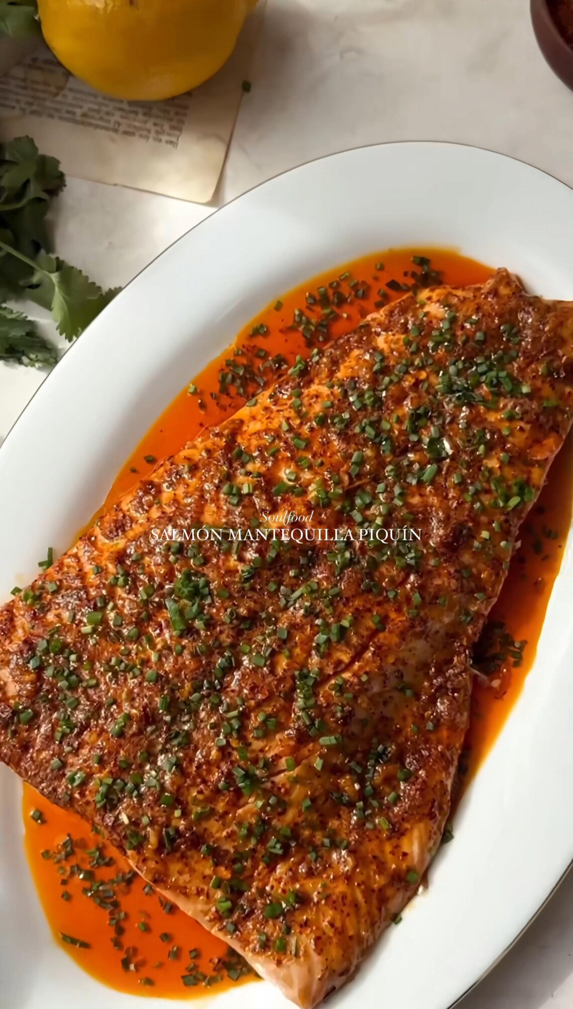 The Best Spicy Baked Salmon With Honey Piquín Butter Recipe, Hot, Fishy ...