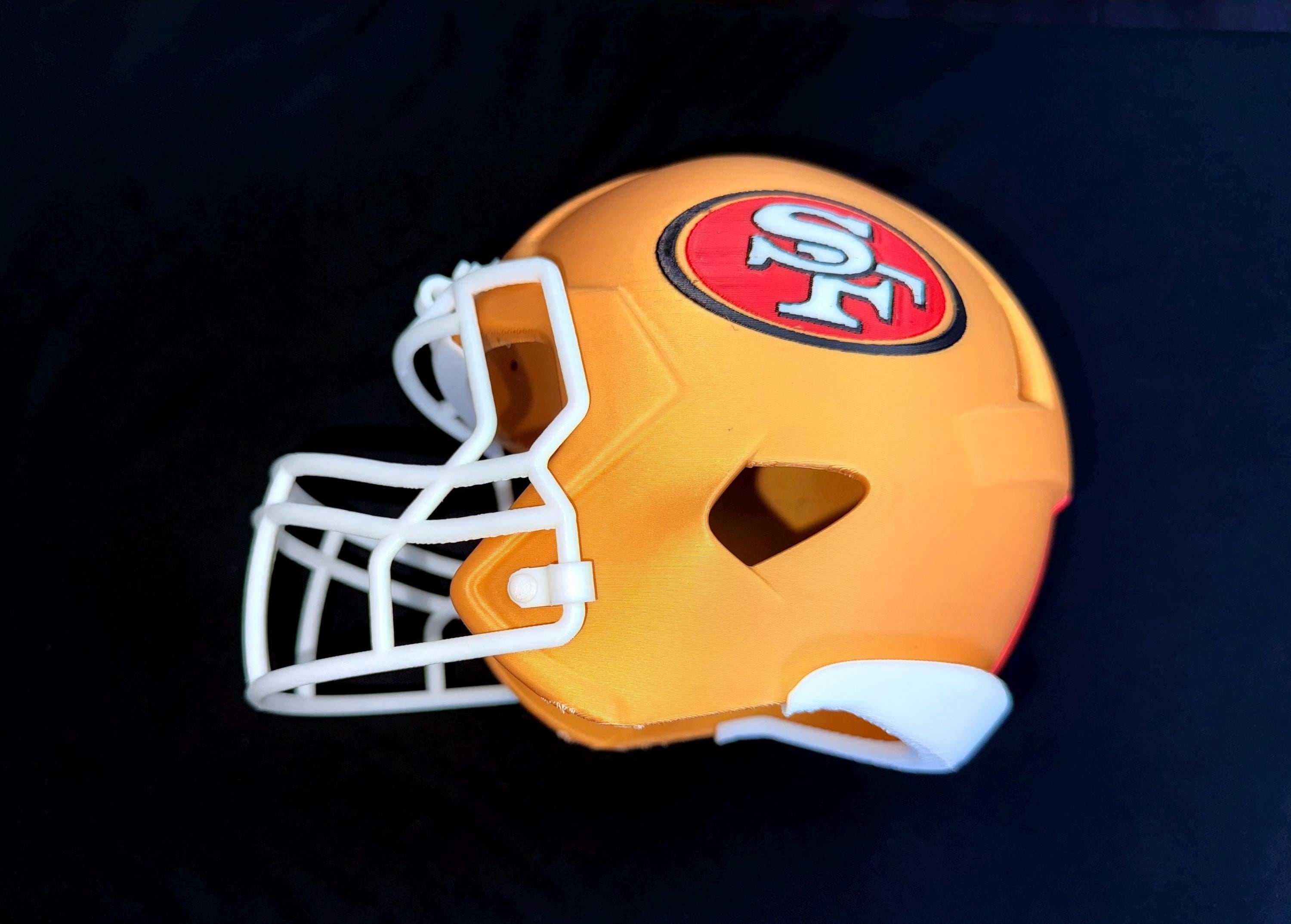Mini Football Team Helmets #spirit #football - Etsy