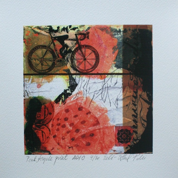 Abstract Bicycle Art - Etsy