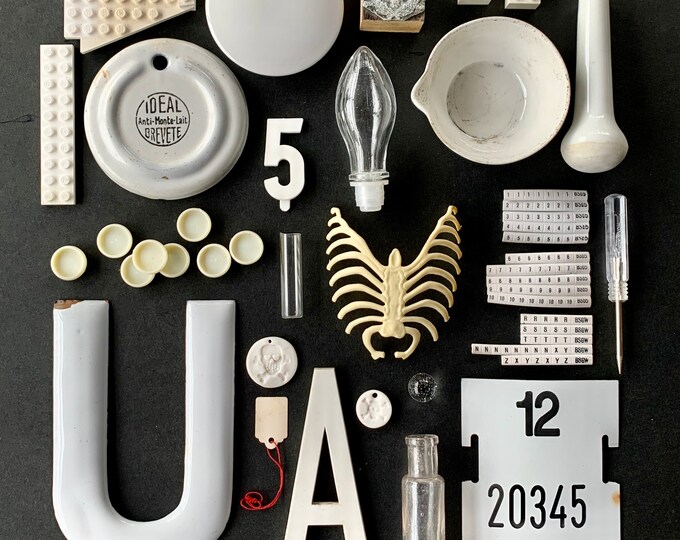 Instant Collection of Mismatched Found Objects. Treasures Things for ...