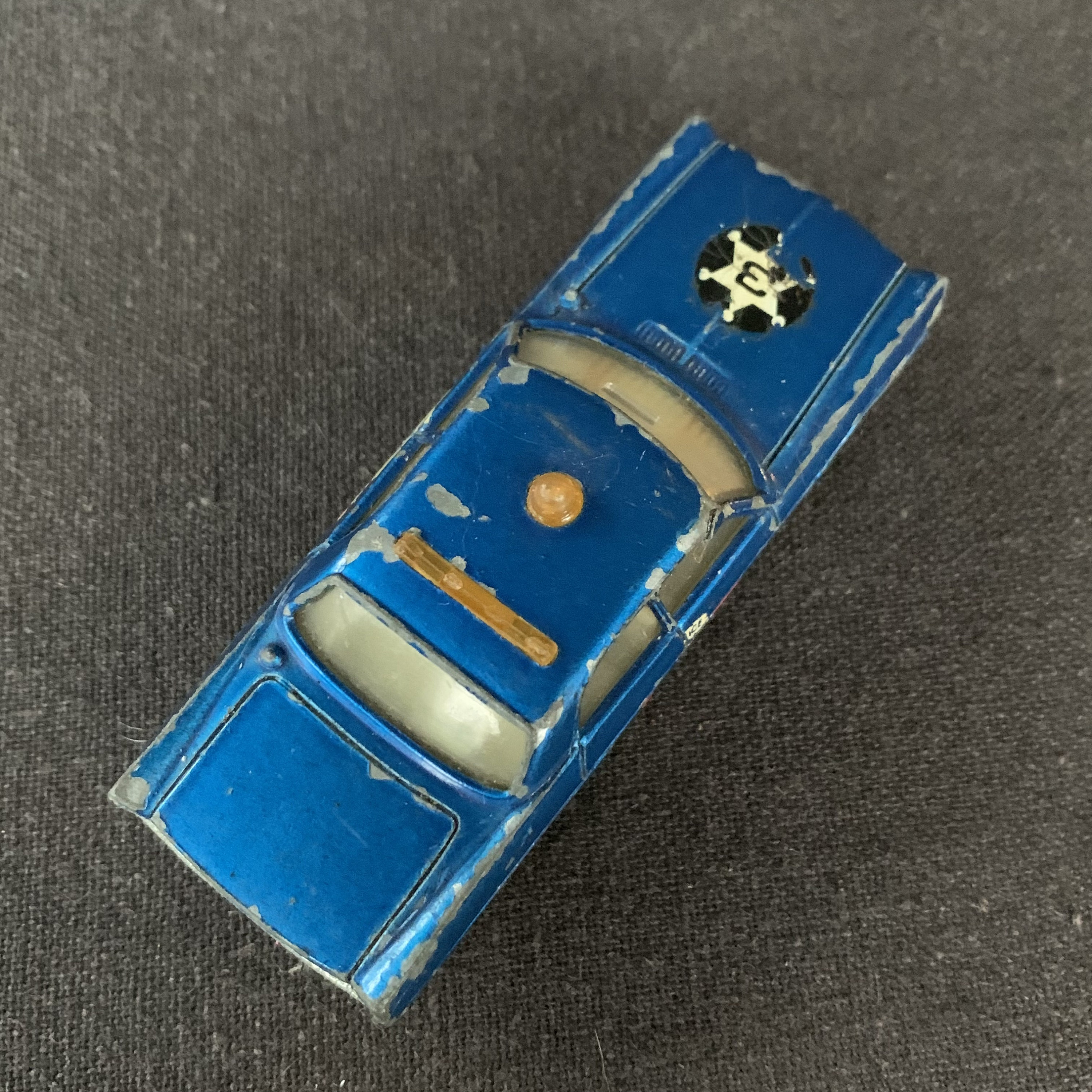 Vintage Majorette Plymouth Fury Police Car. Retro Childhood Collectible ...