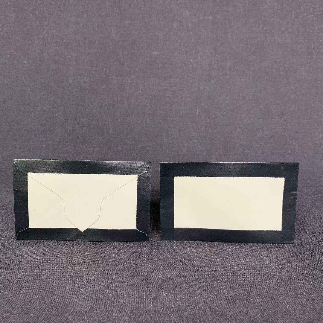 Mourning Stationery Antique Envelopes With Black Border Set of 10 ...