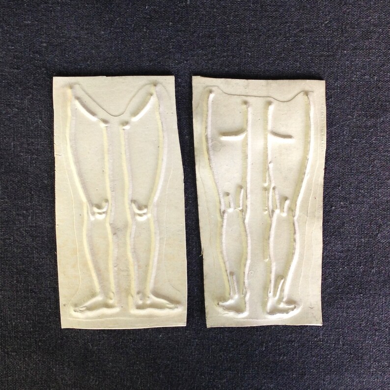 Vintage Front and Back Legs Soft Rubber Stamp. Large or Small - Etsy