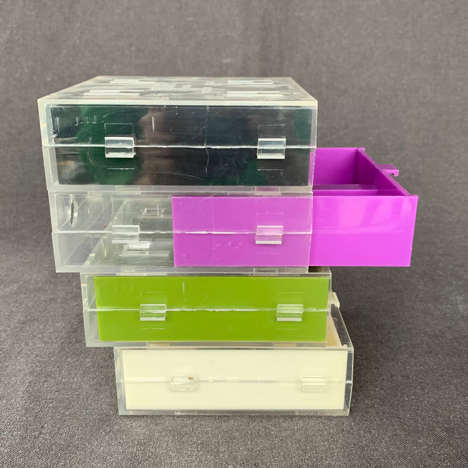 Vintage Plastic Drawer Storage Cabinet Branded Panter Cigars Holland ...