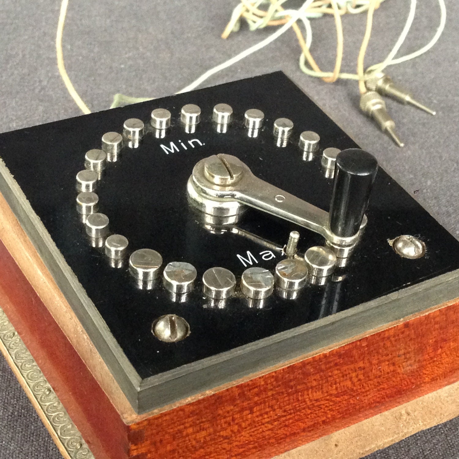 Antique Rescued Electrical Power Measuring Tool. Curiosity Cabinet ...