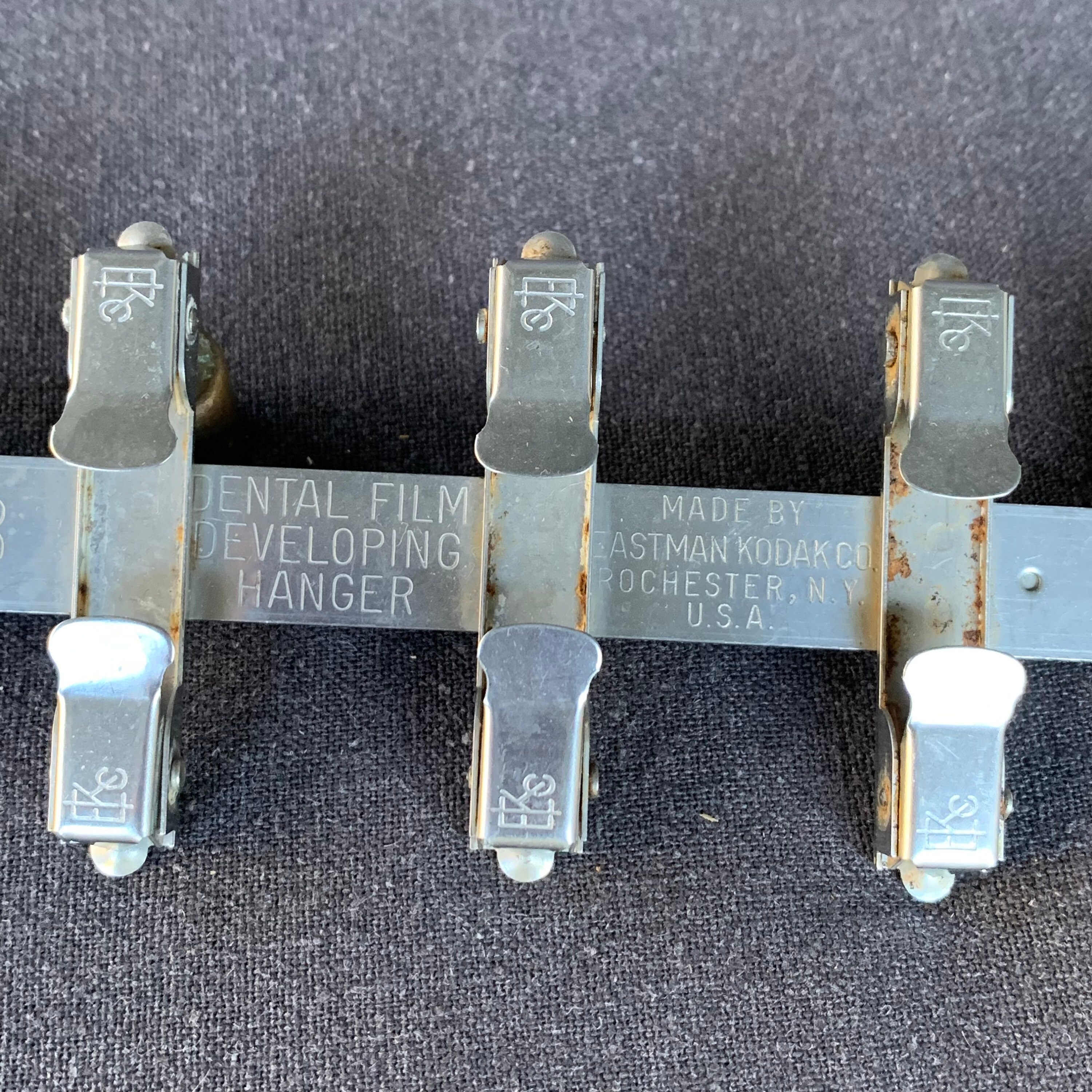 Vintage Dental Film Developing Hanger. Photographer Retro Industrial ...