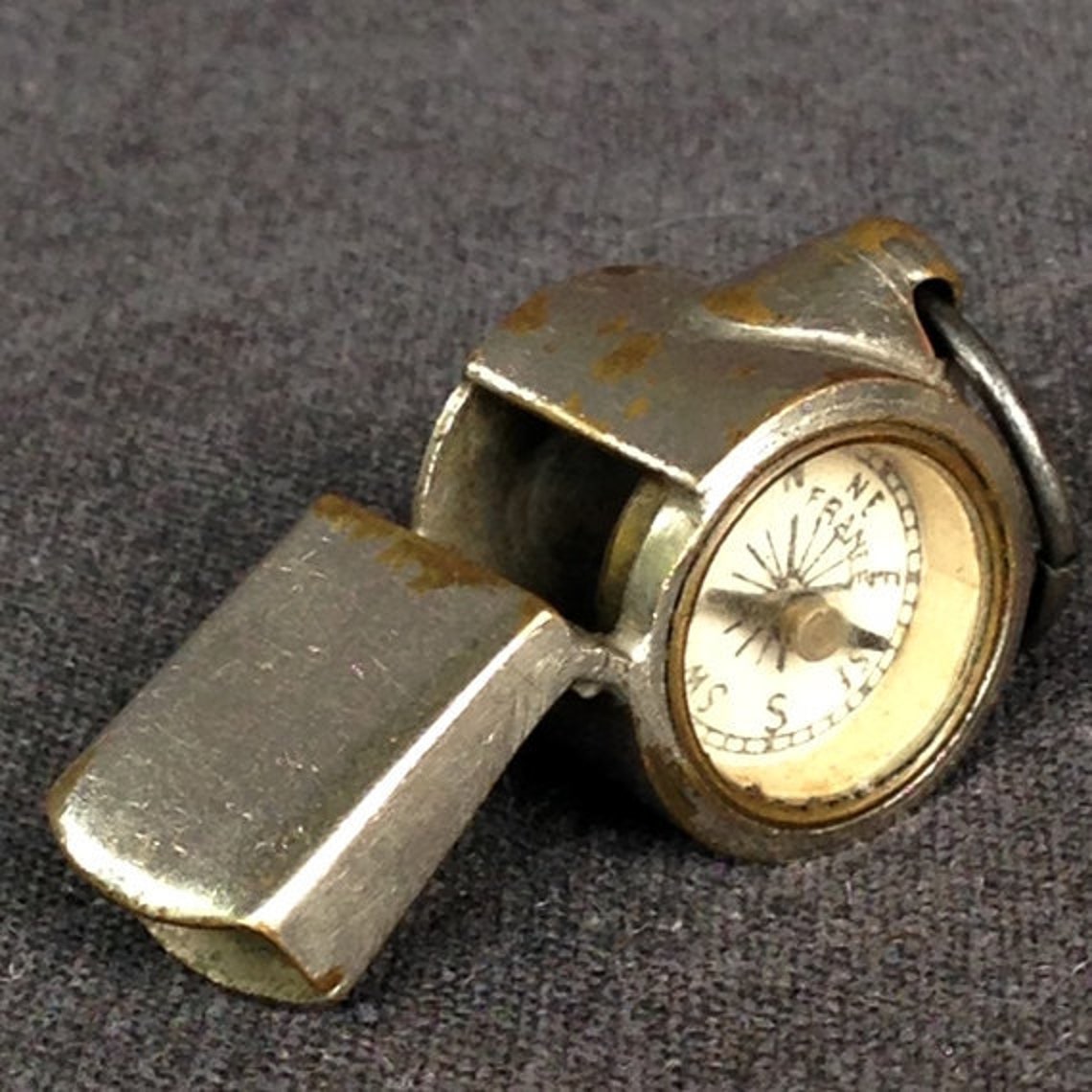 Antique Whistle With a Built-in Compass. Vintage Militaria - Etsy