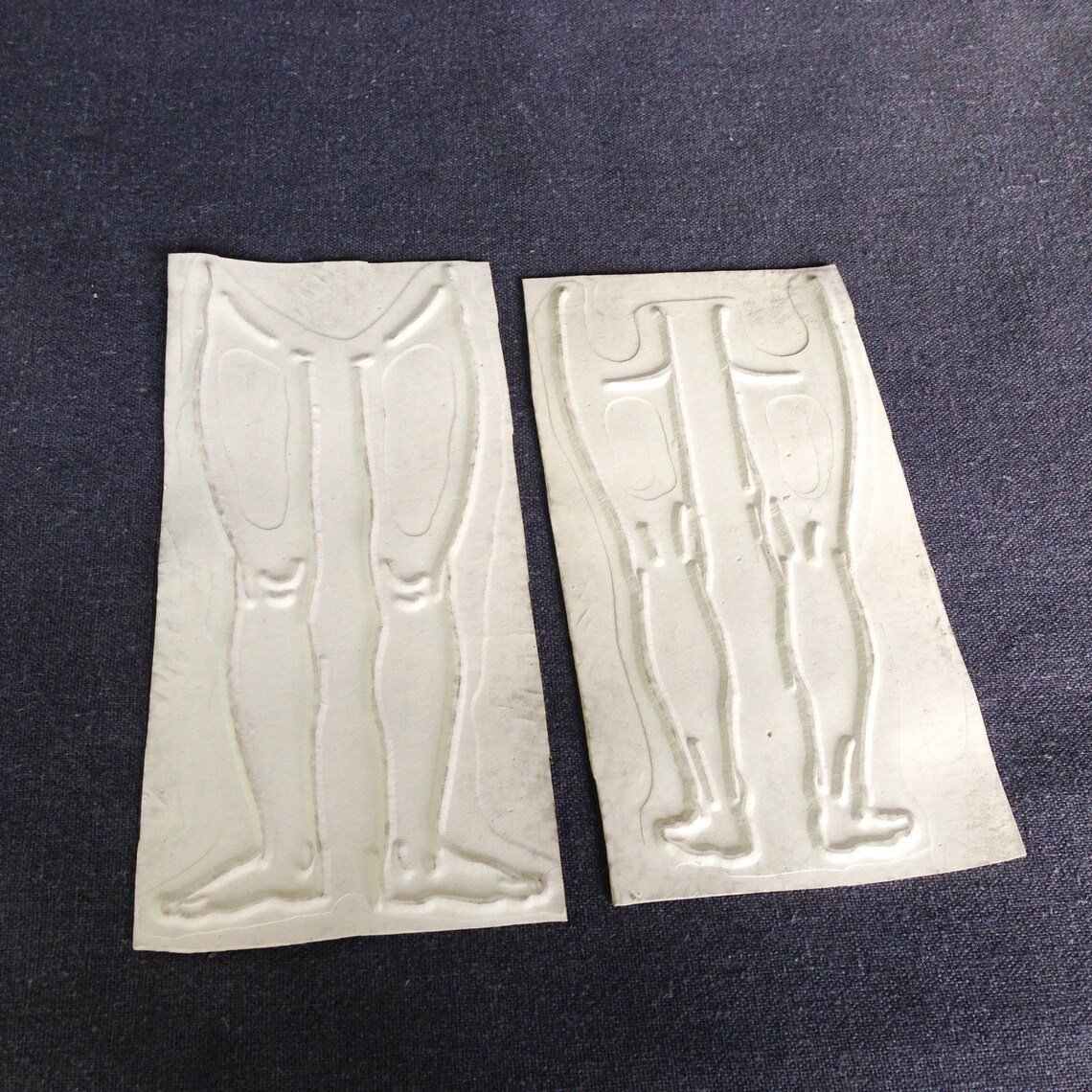 Vintage Front and Back Legs Soft Rubber Stamp. Large or Small - Etsy