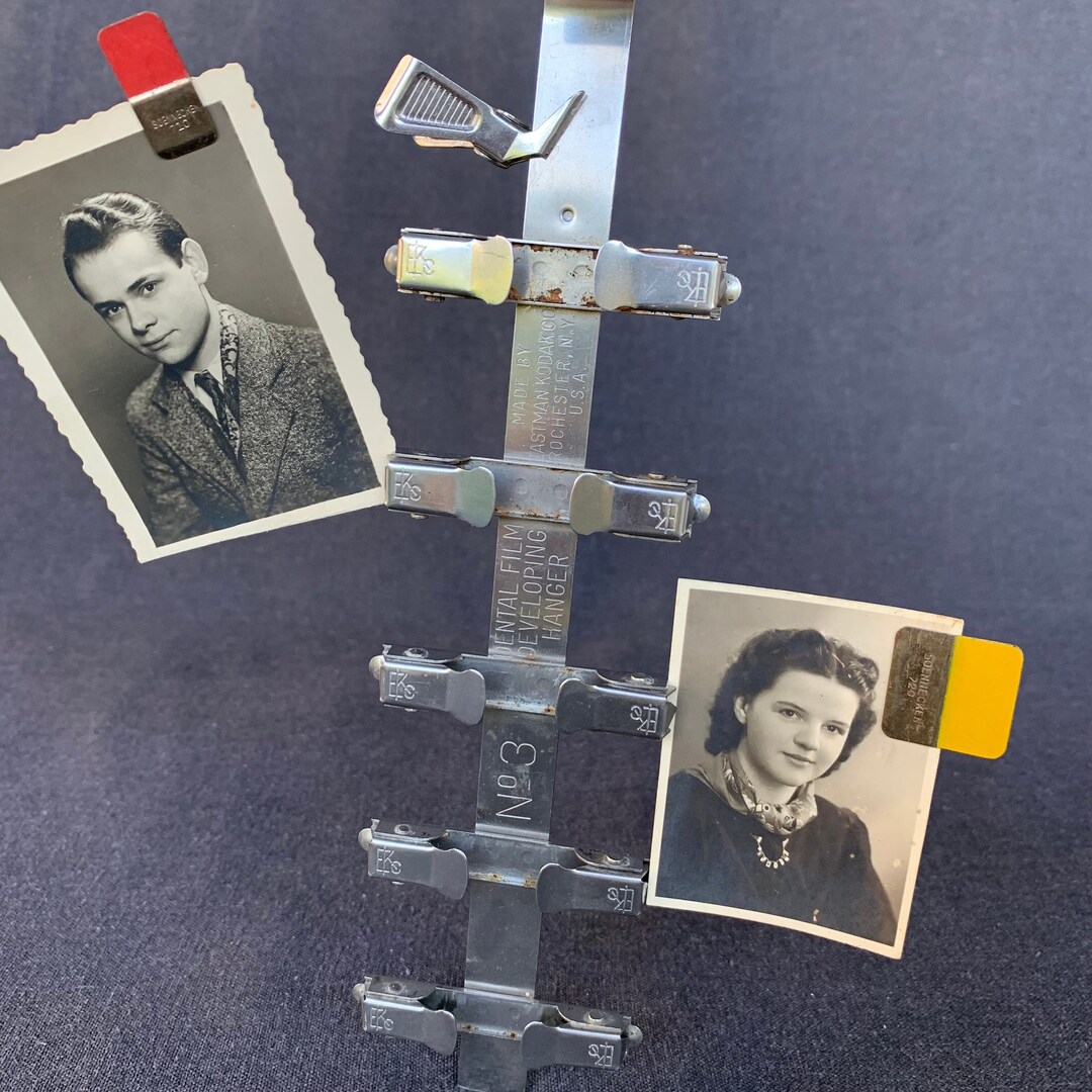 Vintage Dental Film Developing Hanger. Photographer Retro Industrial ...