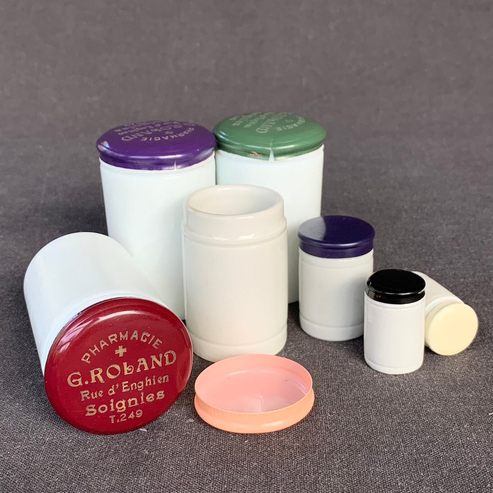 Vintage Pharmacy Porcelain Containers. Laboratory Scientist - Etsy