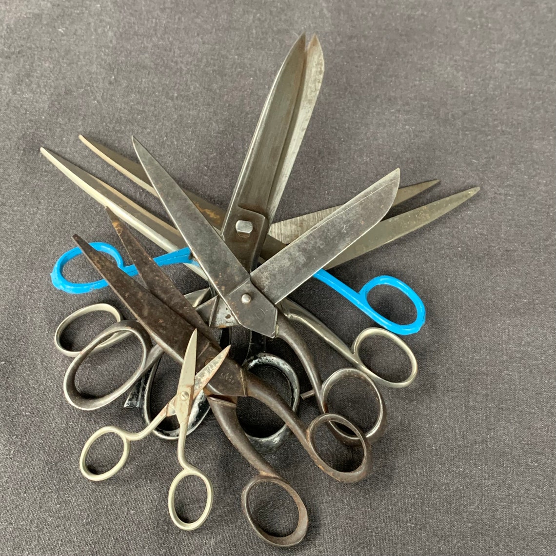 Vintage Scissors Instant Collection of 6 Pairs. Retro Office - Etsy