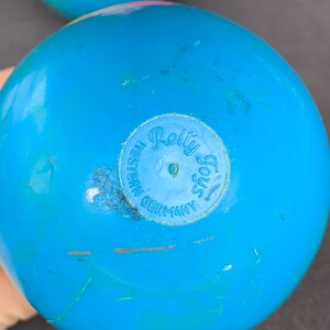 Vintage Toy Roly Poly Clowns Duo. Nursery Retro Decor Display. Antique ...