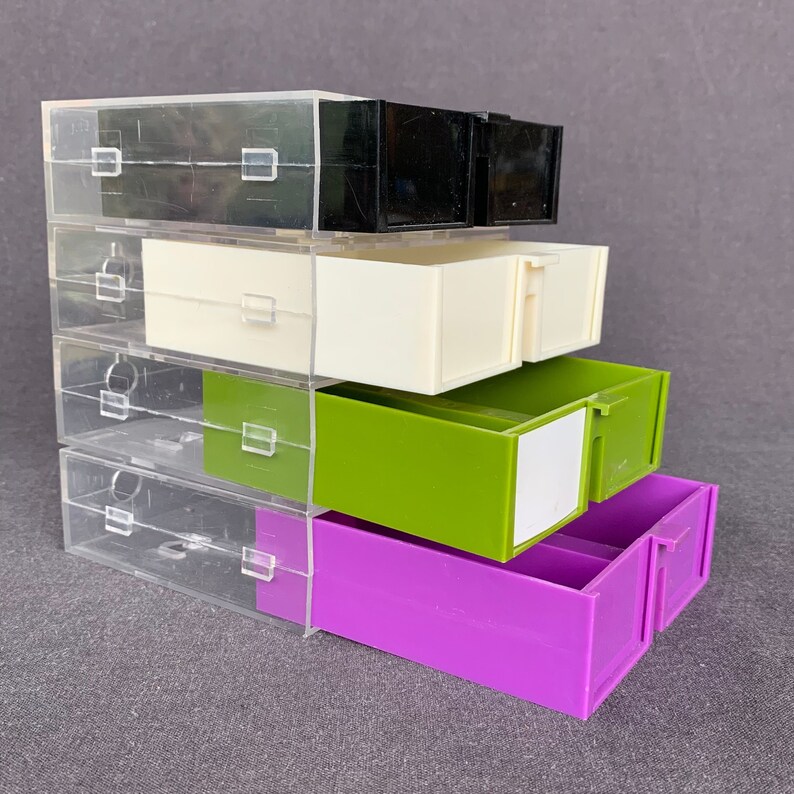 Vintage Plastic Drawer Storage Cabinet Branded Panter Cigars Holland ...