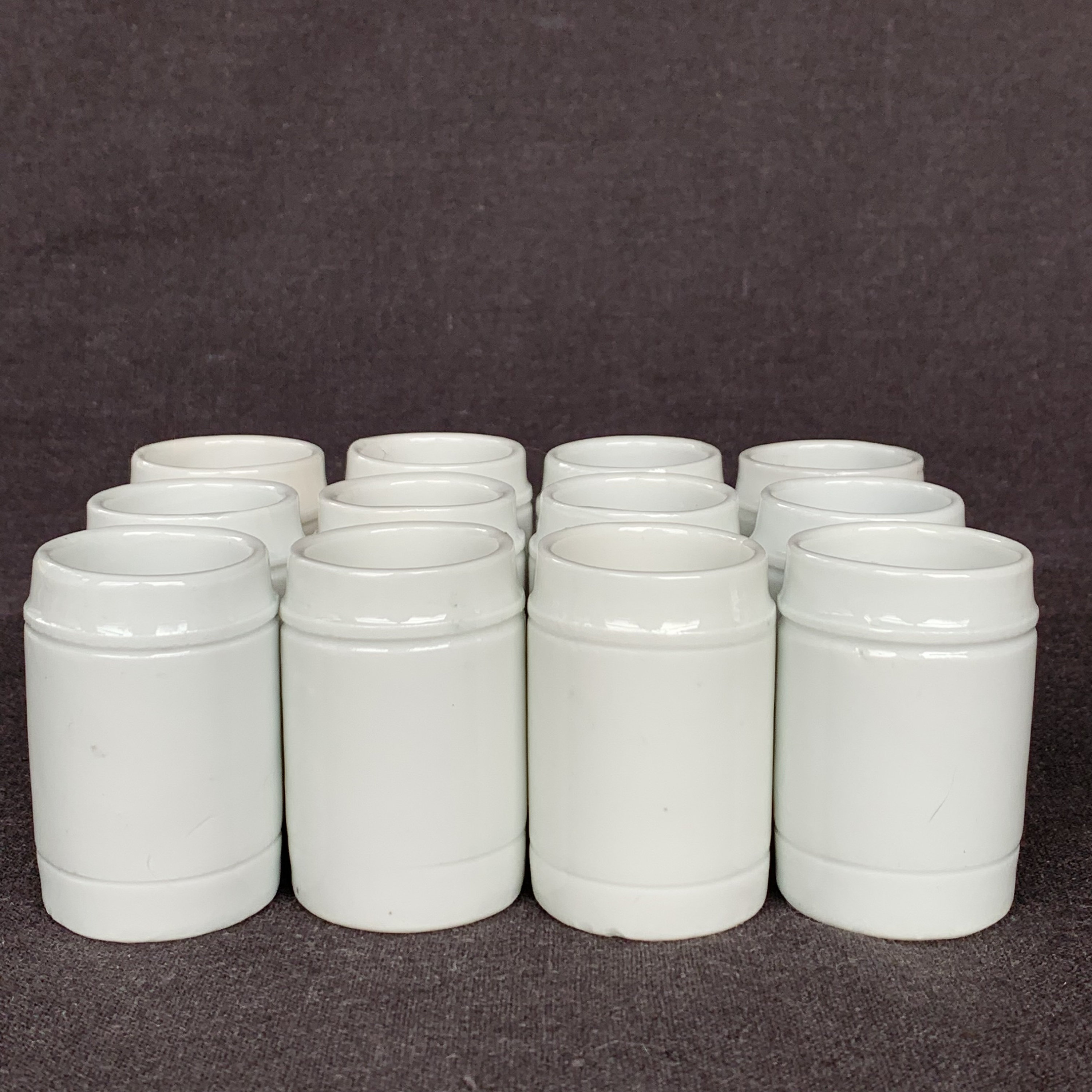 Vintage Laboratory Scientist Porcelain Cups. Set of 12 Rescued - Etsy