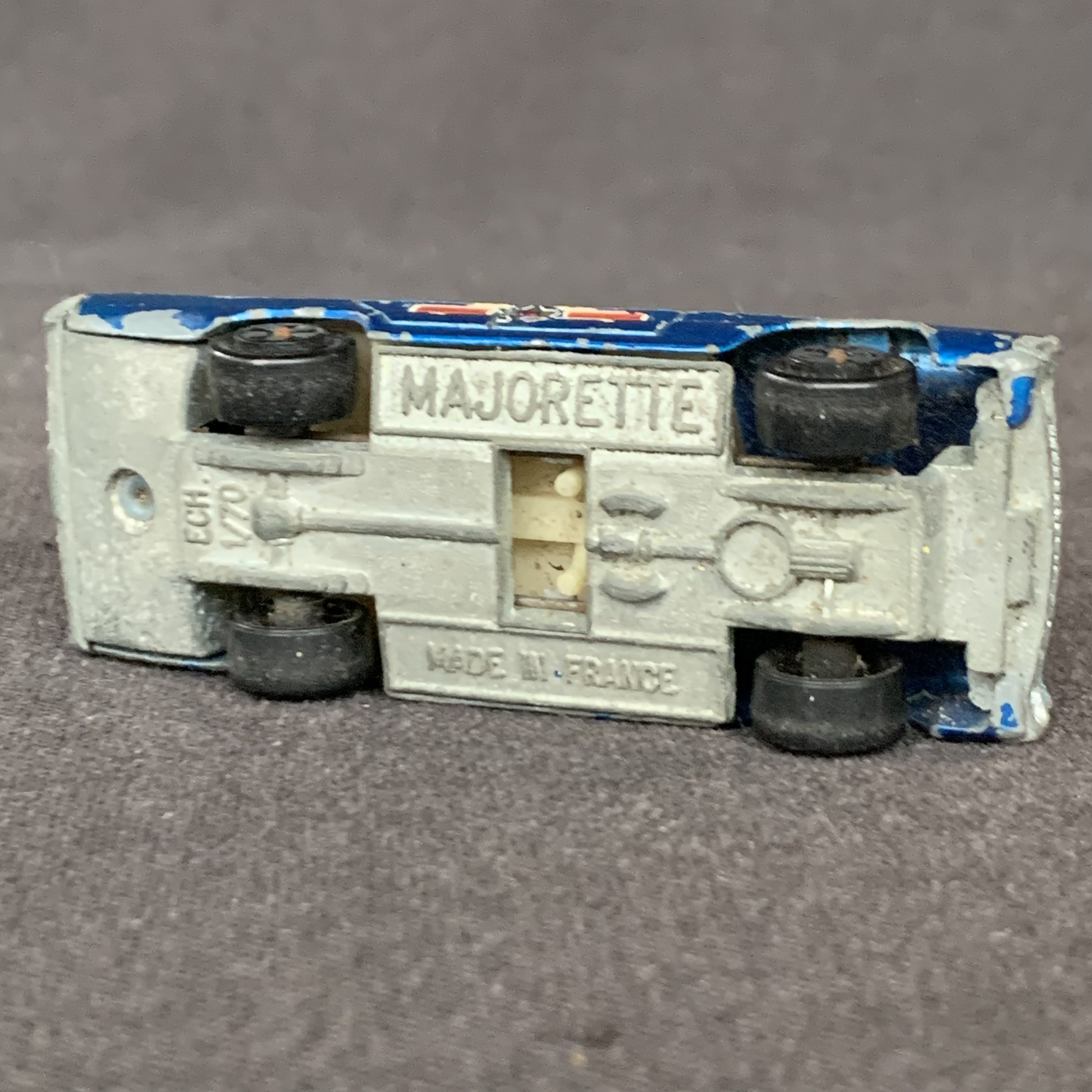 Vintage Majorette Plymouth Fury Police Car. Retro Childhood Collectible ...