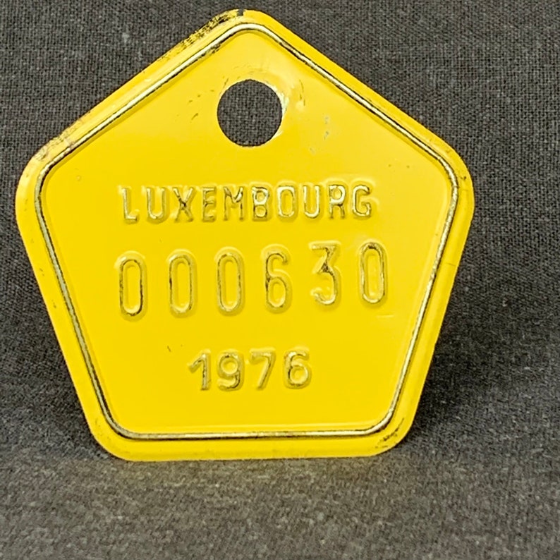 Bike Identification Vintage Numbered Plate. Pick Year 1957 - Etsy