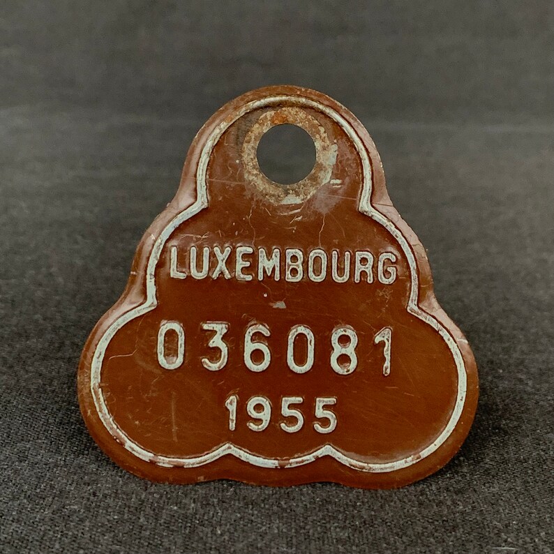 Bike Identification Vintage Numbered Plate. Pick Year 1955 - Etsy