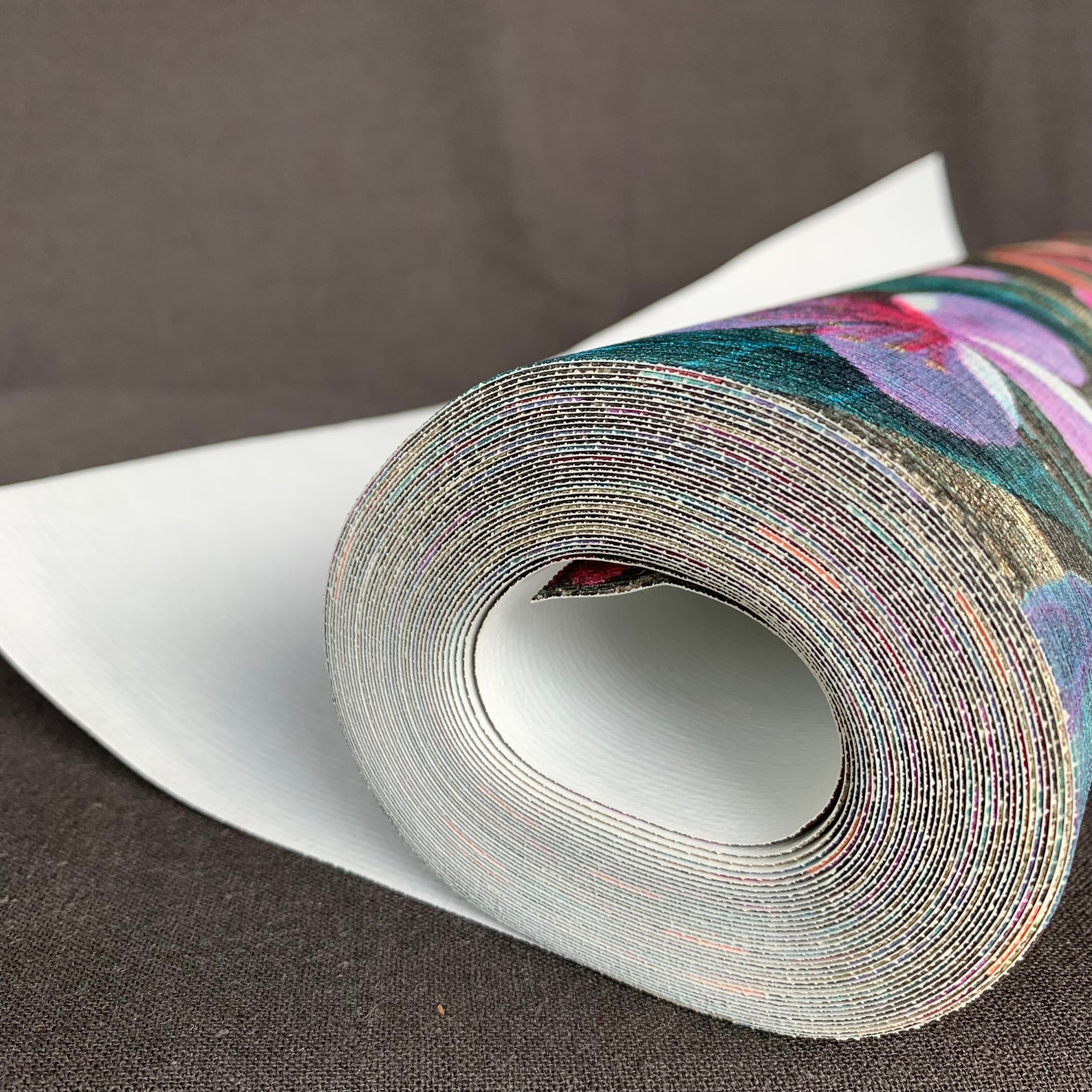 Current Wallpaper Scrap Partly Used Roll of Decorative Paper to Upcycle ...