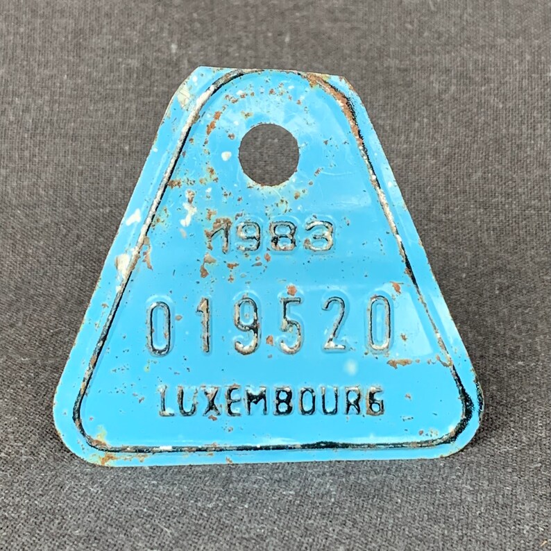 Bike Identification Vintage Numbered Plate. Pick Year 1957 - Etsy