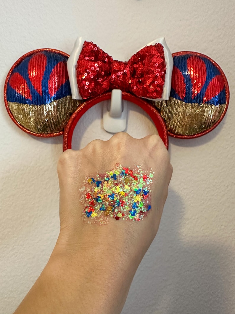 Fairest Princess Sparkle Mouse Head Mix Glitter Gel - Etsy