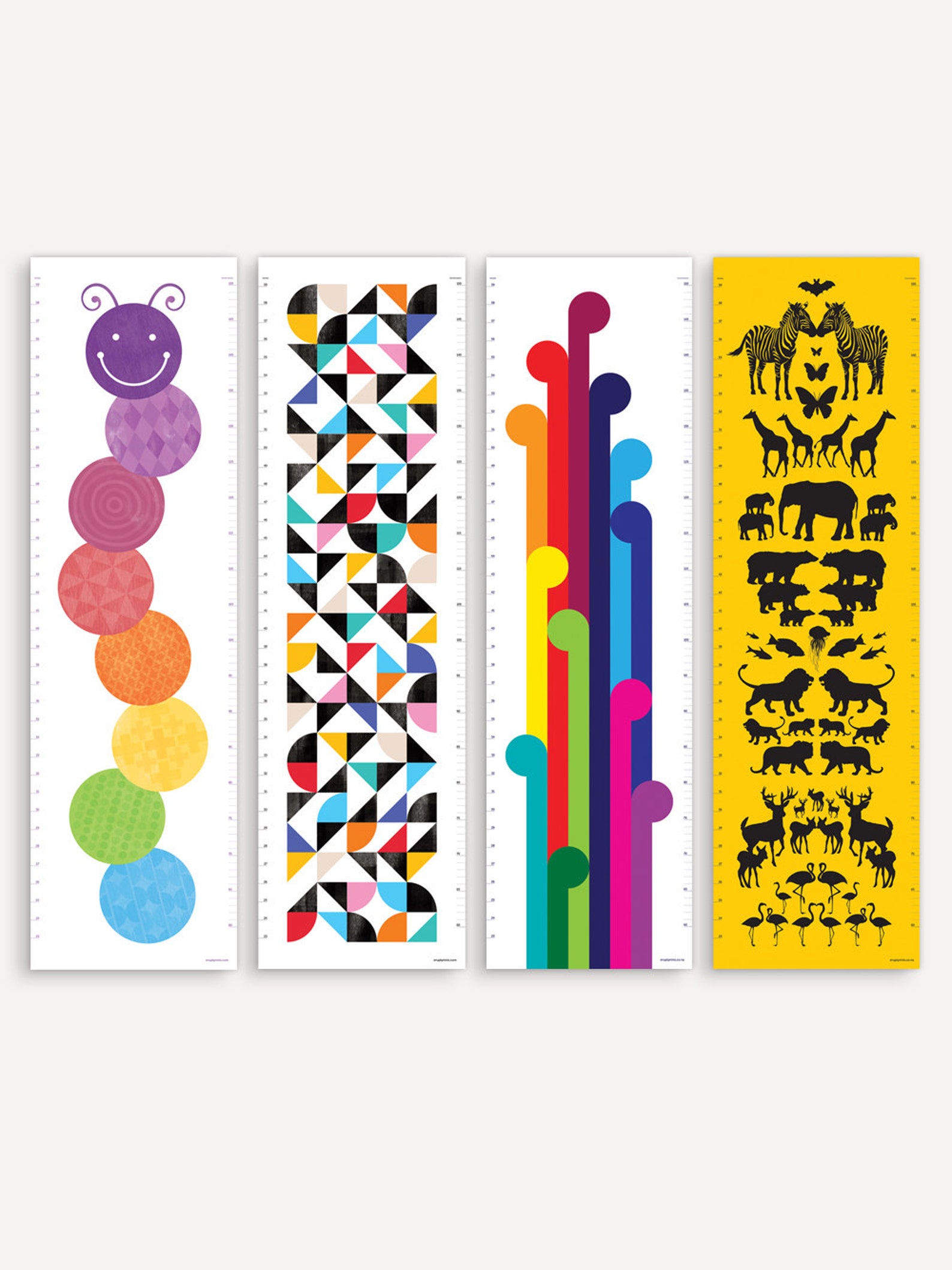 Modern Height Chart / Growth Chart Aka Organised Confusion. Cool ...