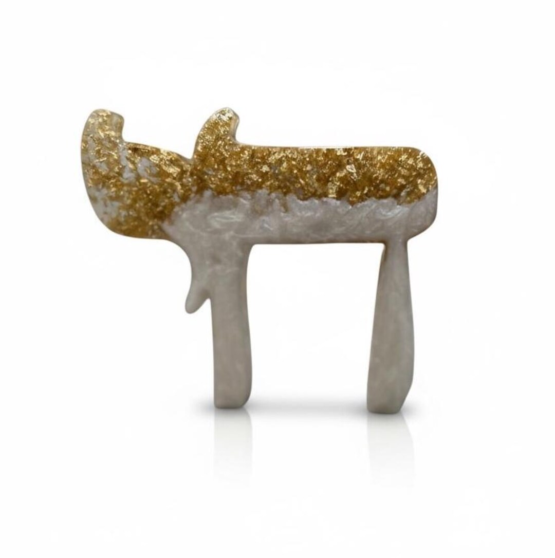 Handmade Resin “chai” Sculpture • Jewish Home Decor • Meaningful ...
