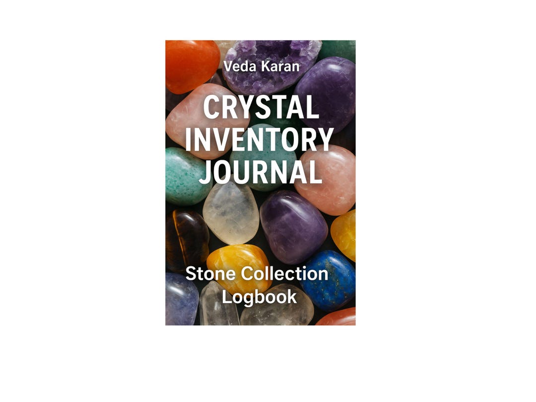 Crystal Inventory Journal: Stone Collection Logbook - Etsy