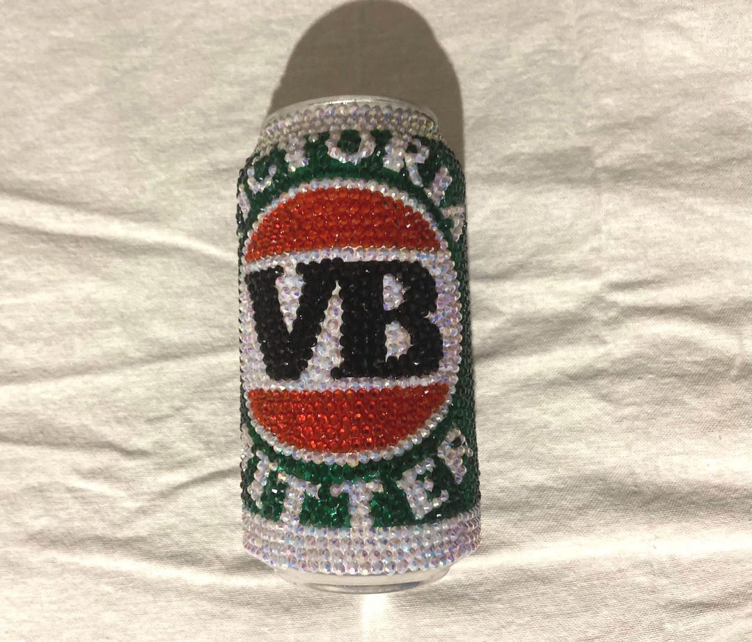 Bedazzled Rhinestone Can, Victoria Bitter/vb, 375ml, Made to Order ...
