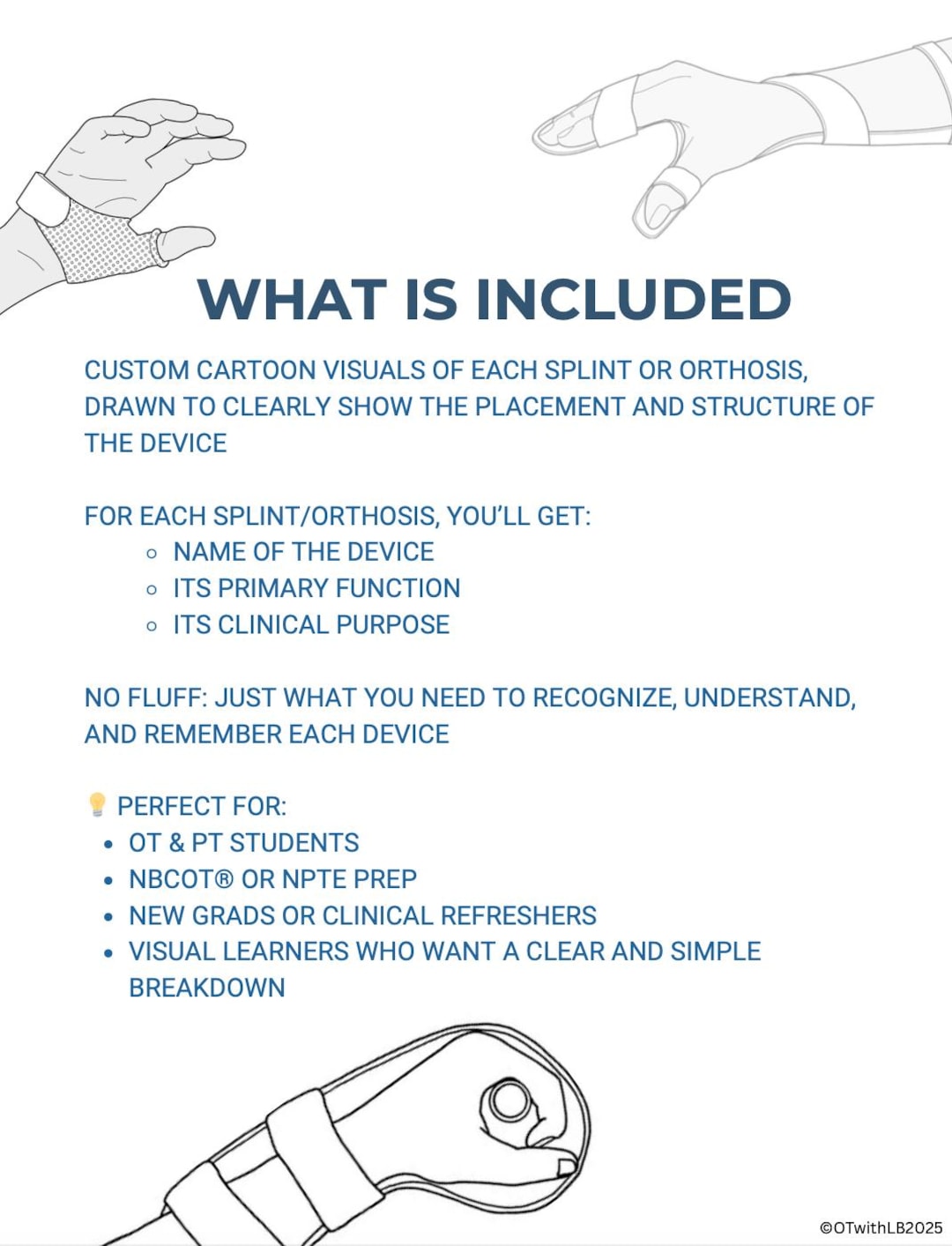 Upper Extremity Orthoses and Splints - Etsy