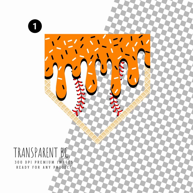 Dripping Numbers|sprinkles Ice Cream Numbers|homeplate Png|dripping ...