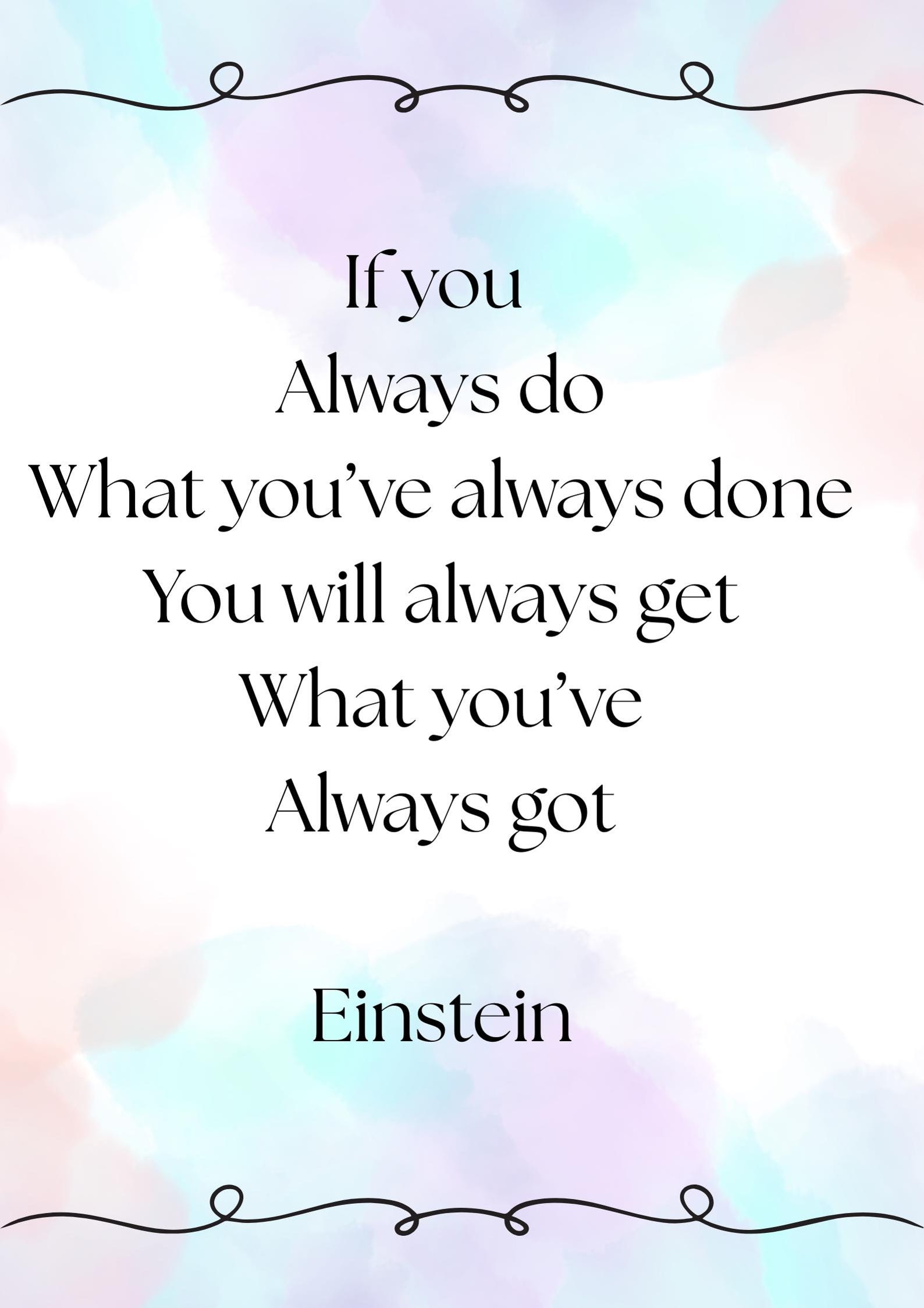Einstein Quote Wall Art Print, Printable Poster - Etsy