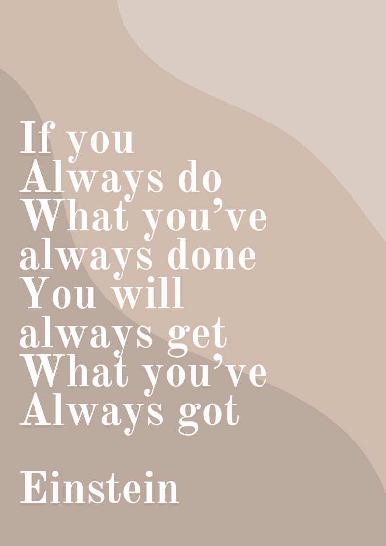 Einstein Quote Wall Art Print, Printable Poster - Etsy
