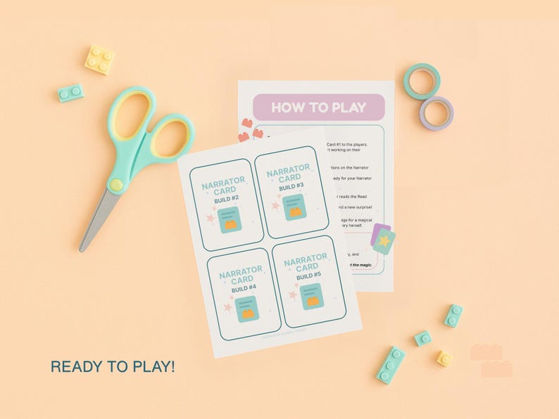 Tooth Trouble Printable Game STEM Challenge for Kids 5–9 Buildable ...