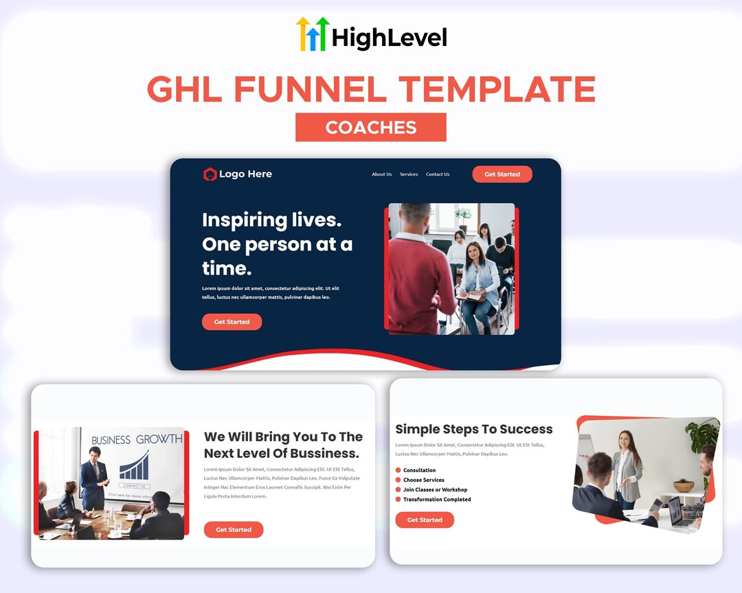 Online Course Funnel Template - Go High Level Snapshot - Etsy