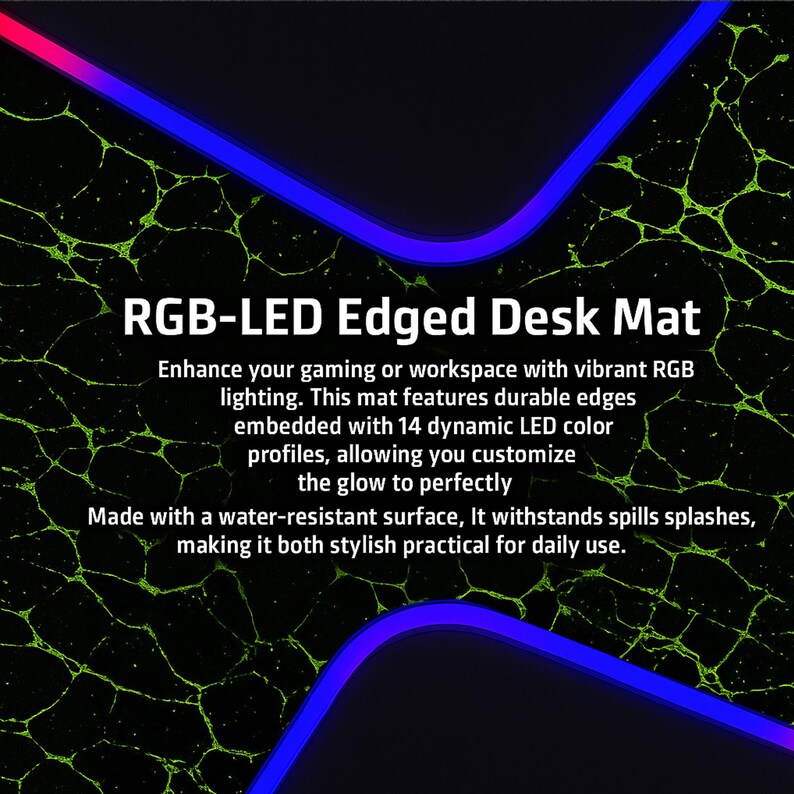 Fantasy Dragon Desk Mat – Asian Cave Gateway Gaming Mouse Pad, XXL Desk ...