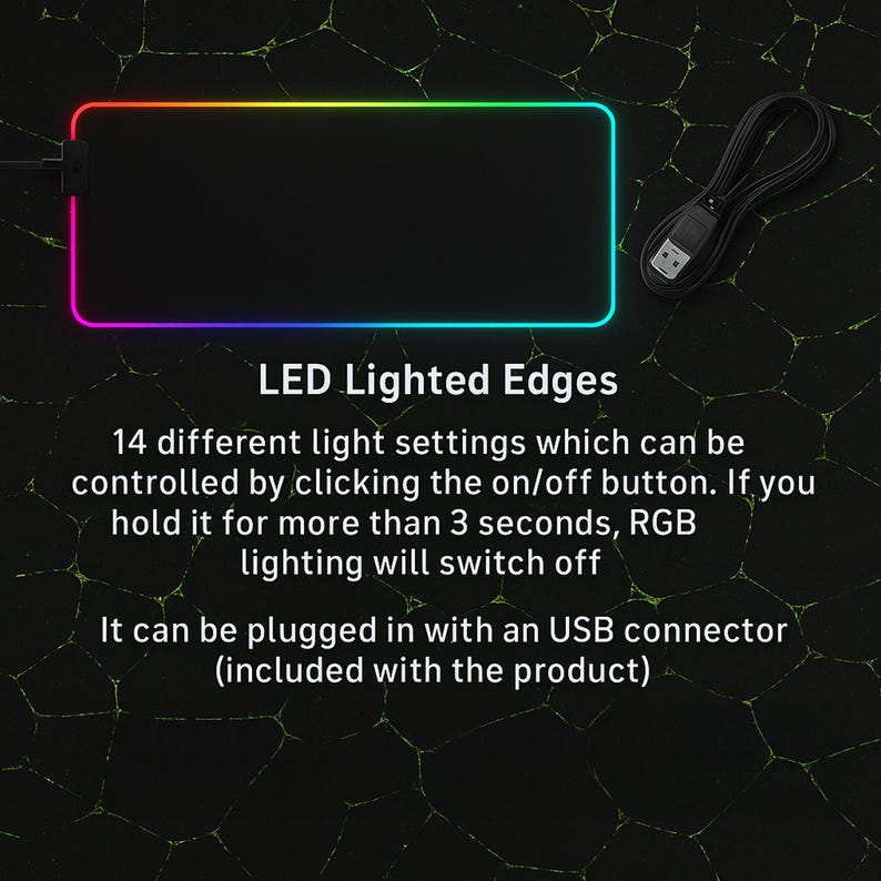 XXL Cyberpunk Anime Mouse Pad With White Hair Mecha Girl, Large Desk ...